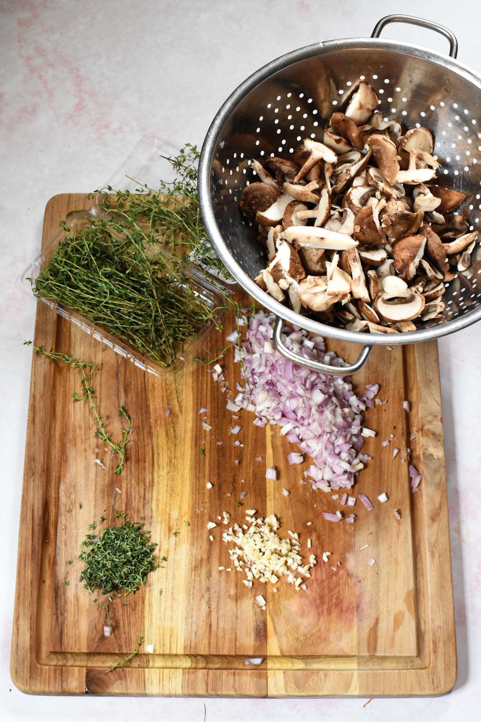 Wild Mushroom And Matcha Beetroot Rustic Tarts - Recipe Hippie