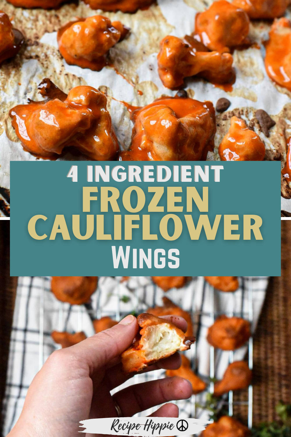 Frozen Buffalo Cauliflower Wings Recipe - Recipe Hippie