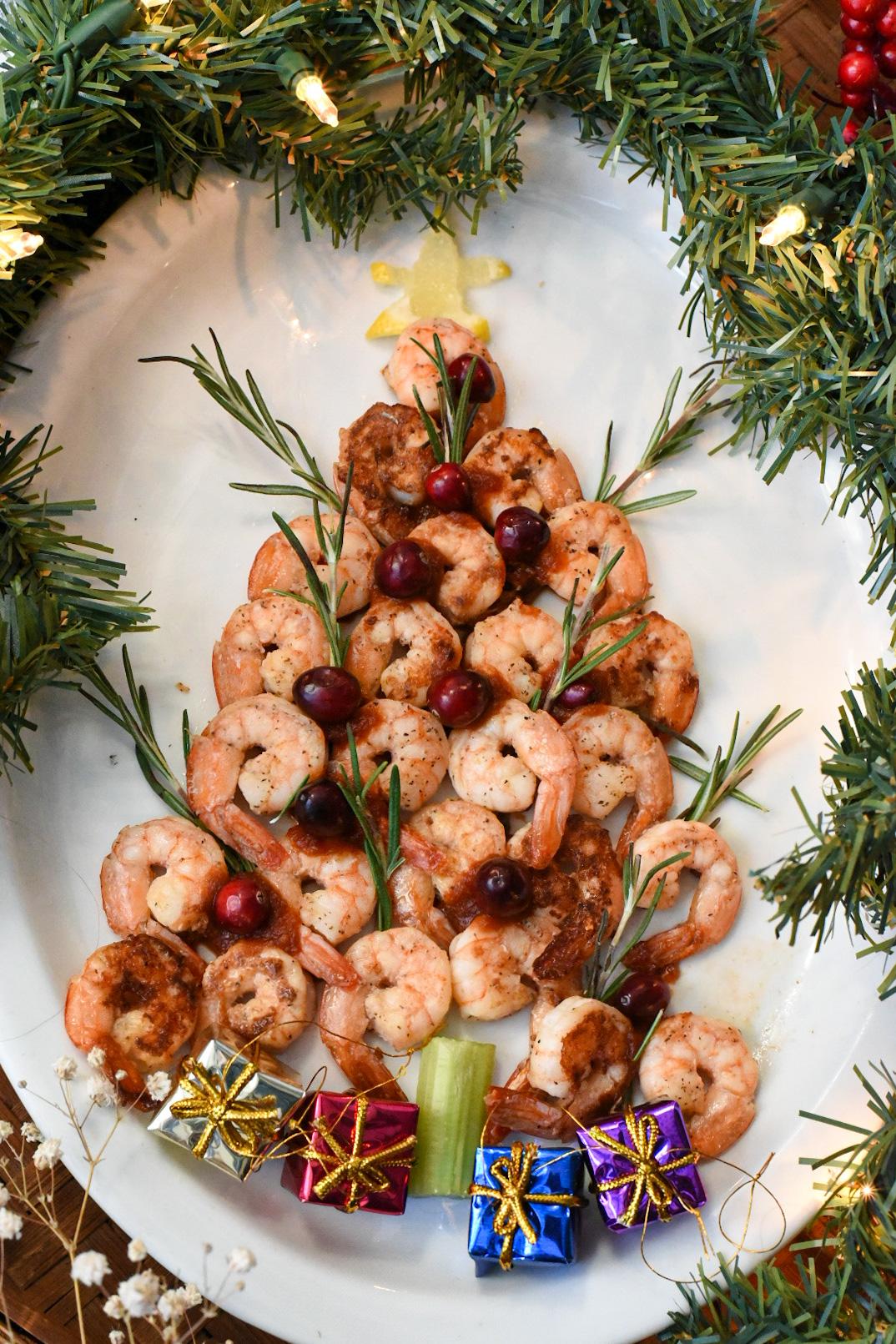 Shrimp Christmas Tree Appetizer Recipe Hippie