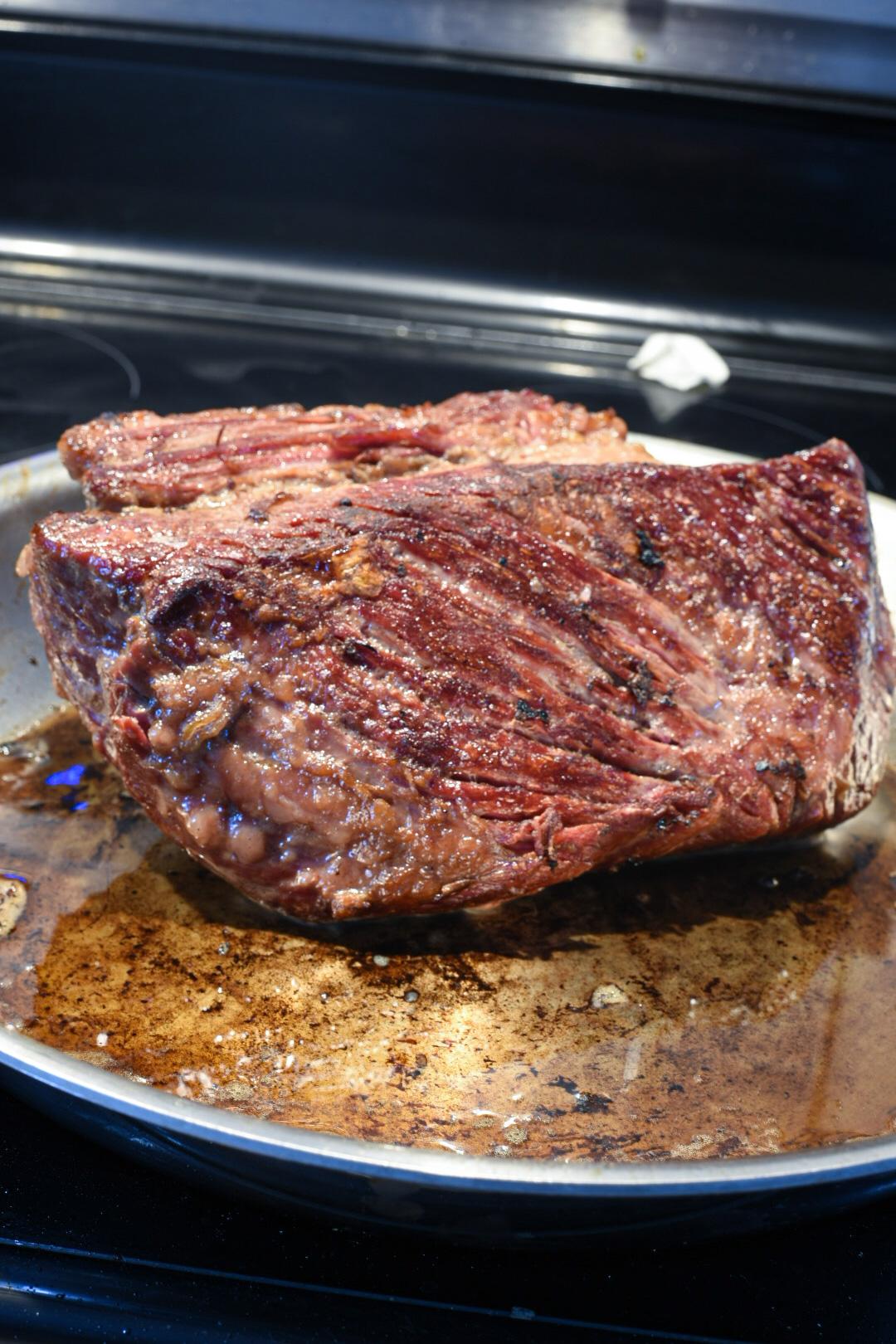 Crispy Corned Beef And Lemon Garlic Cabbage - Recipe Hippie