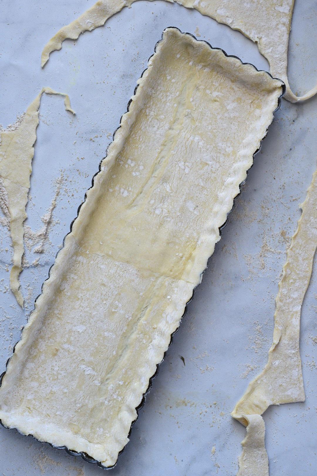 Lattice Vegetable Puff Pastry Tart - Recipe Hippie